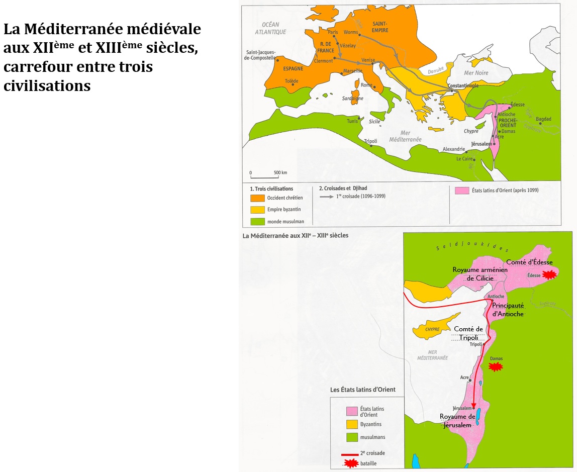 La Méditerranée médiévale, espace d’échanges et de conflits à la ...